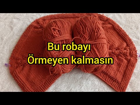 Kolay iki üç yaş için roba tam anlatım✅#easy#keşfet #crochet #knitting#keşfetBeyond