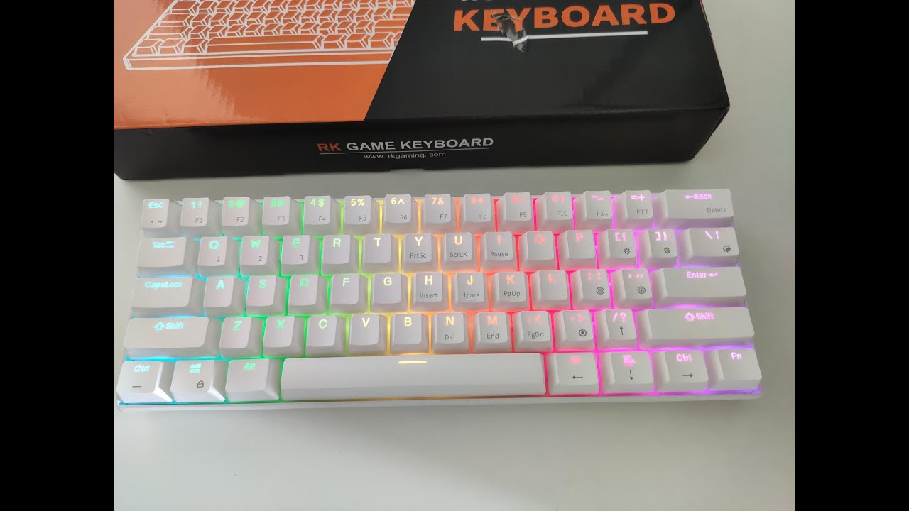 Unboxing RK61 Mechanical Keyboard!!! - YouTube