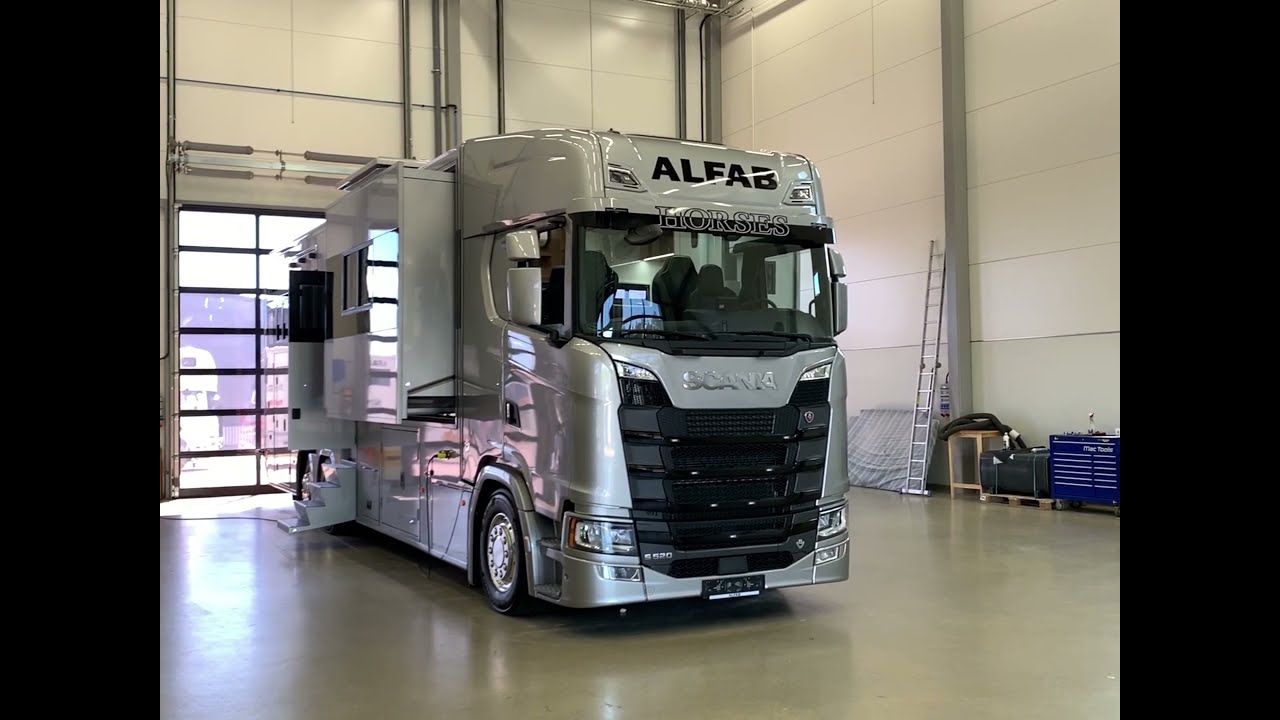 ALFAB Limited Edition Hästlastbil - YouTube