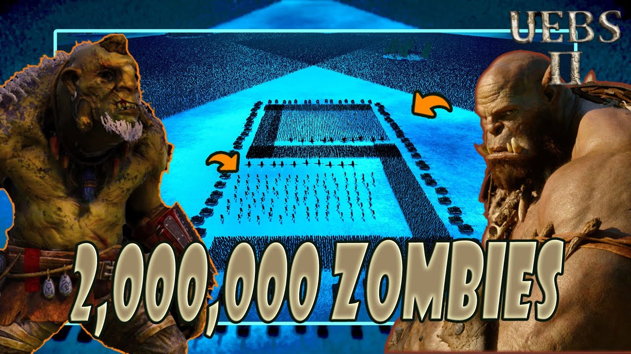 Orcs & Trolls Helps U.S Soldiers - S Formation From 2,000,000 Zombies ...