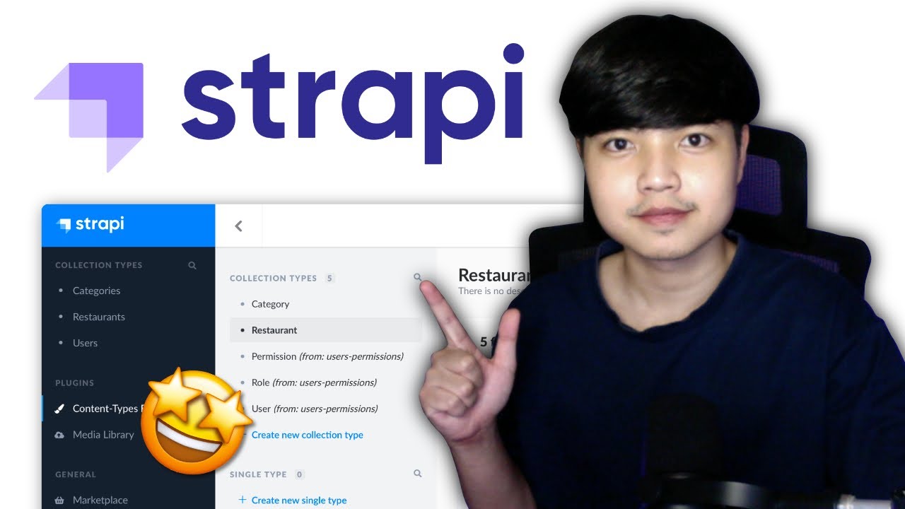 สอนใช้งาน Strapi | Headless CMS สำหรับสร้างและจัดการ API แบบง่ายๆ 👨‍💻💯 - YouTube