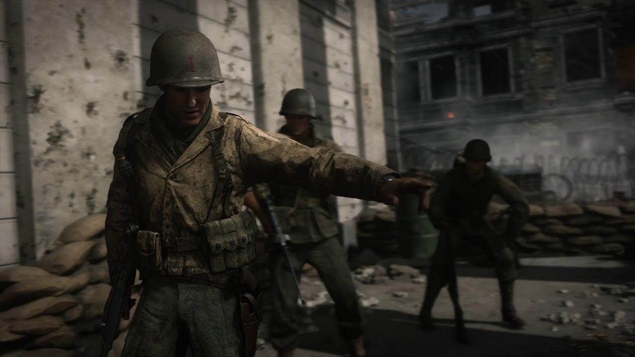 Call of duty world war 2 campaign NO COMENTARY part 6 - YouTube