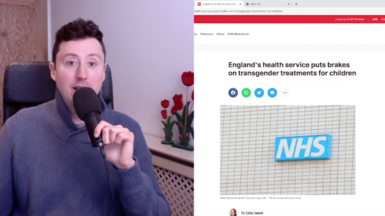 NHS to restrict 'trans treatments' for children - YouTube