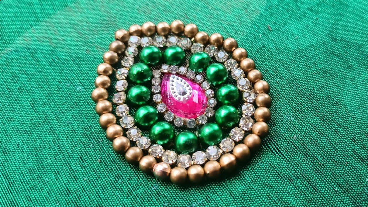 Beads work design | Creative Design - YouTube