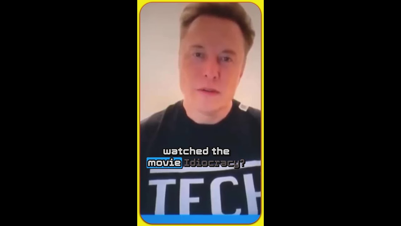 🎬 "Idiocracy" Movie: A Documentary From The Future? Elon Musk's Take ...