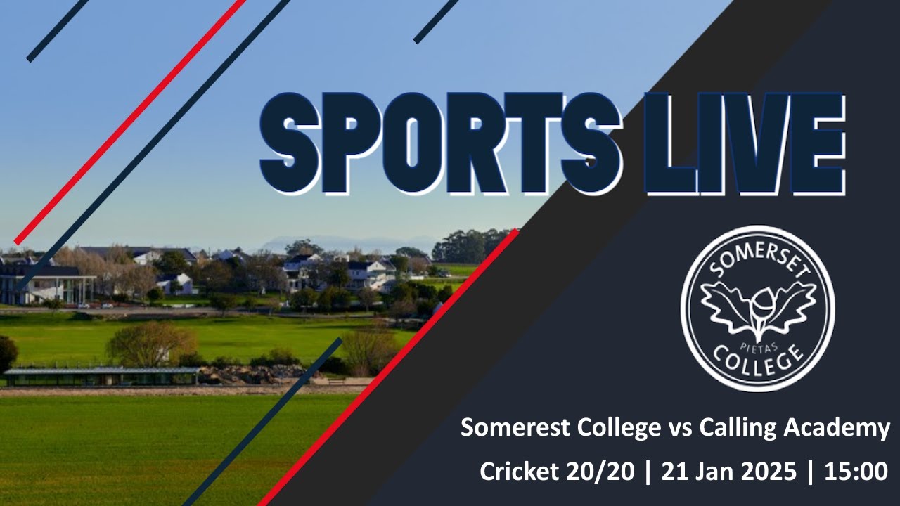 Cricket | Somerset College U15 A vs Calling Academy U15 A | Taberer ...