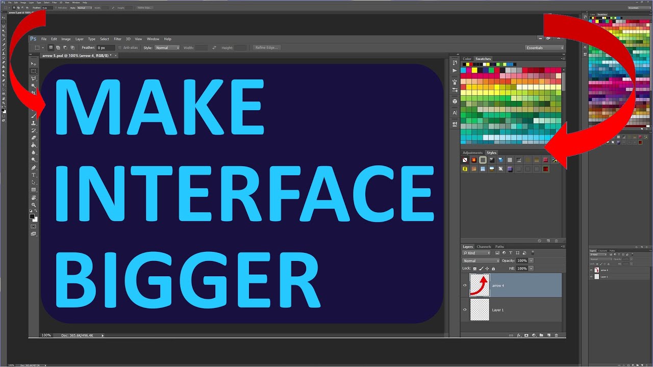 HOW TO MAKE PHOTOSHOP INTERFACE BIGGER YouTube how-to-make-photoshop-interface-bigger-youtube