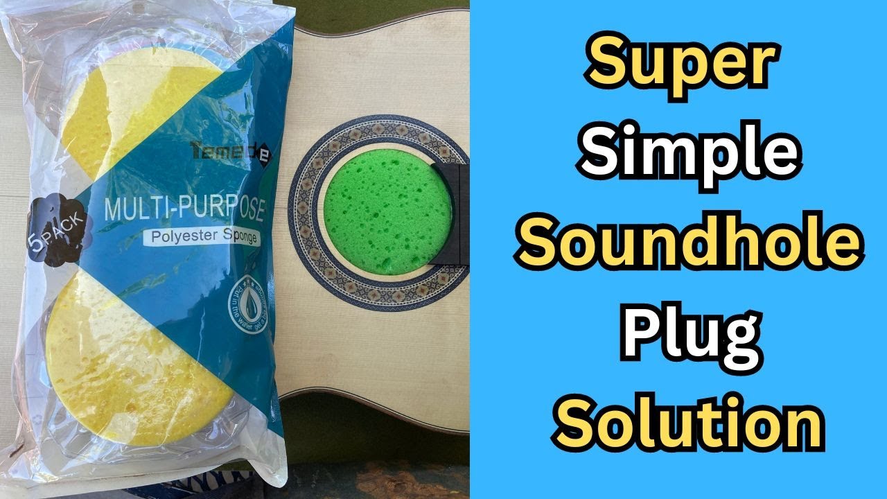 Simple Solution To Plug Soundhole - Keep Soundbox Dust Free! | David ...