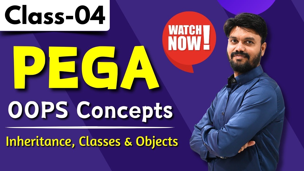 Oops Concepts In Pega Encapsulation Inheritanceclasses And Objects Pega Regular Class 04