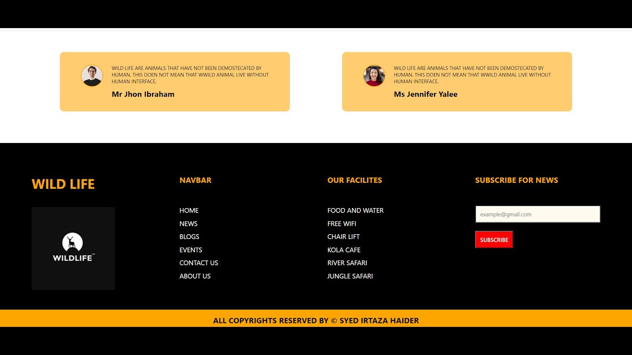 Wild Life | Part 3 | Syed Irtaza Haider - YouTube