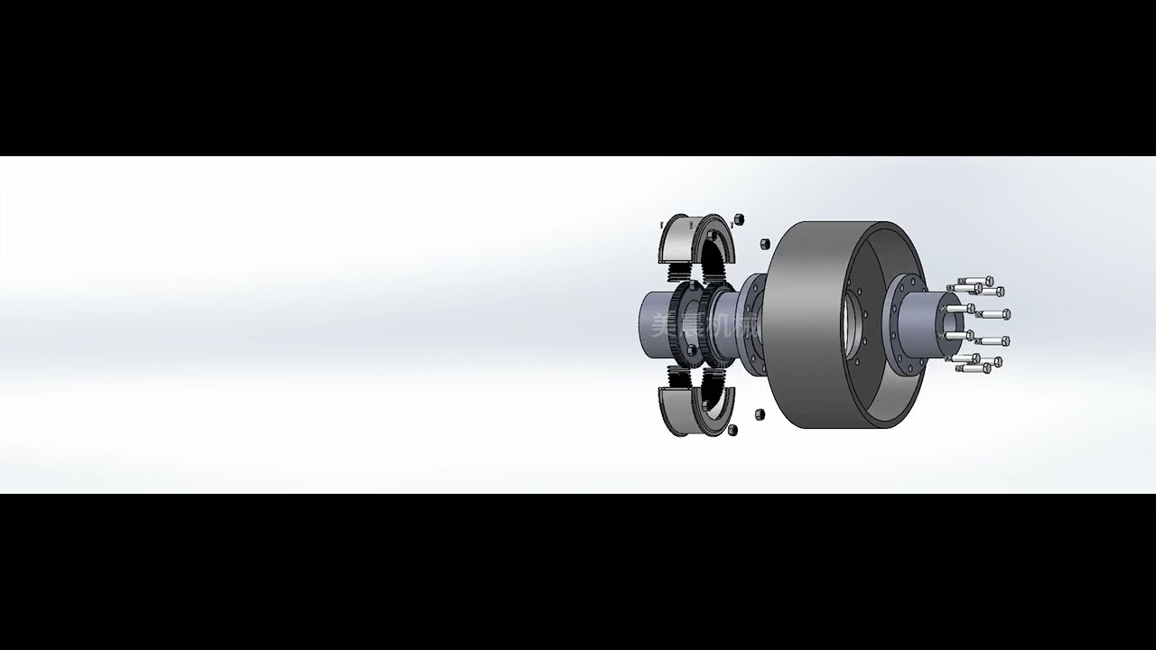 29 JSZ type brake wheel coupling - YouTube