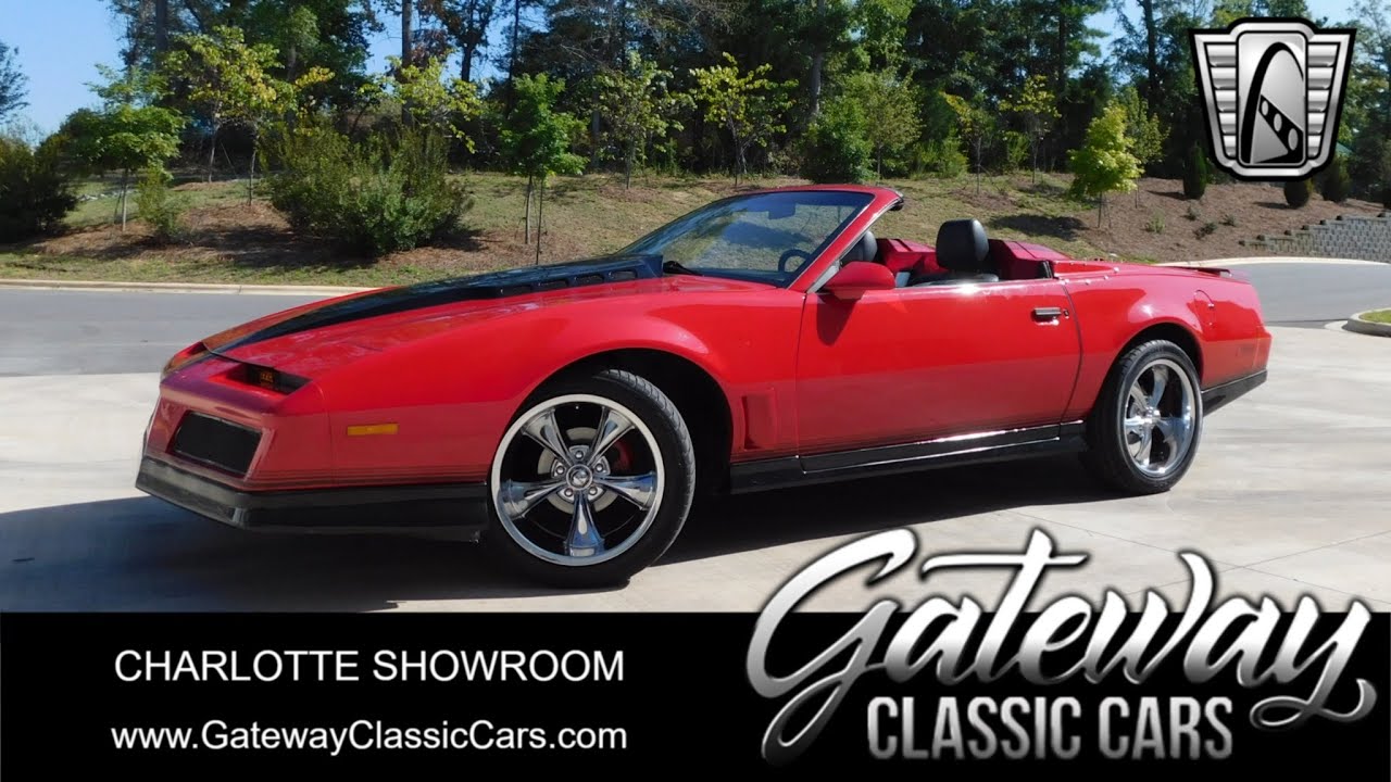 1984 Pontiac Firebird Trans Am Convertible Gateway Classic Cars 304 CHA ...