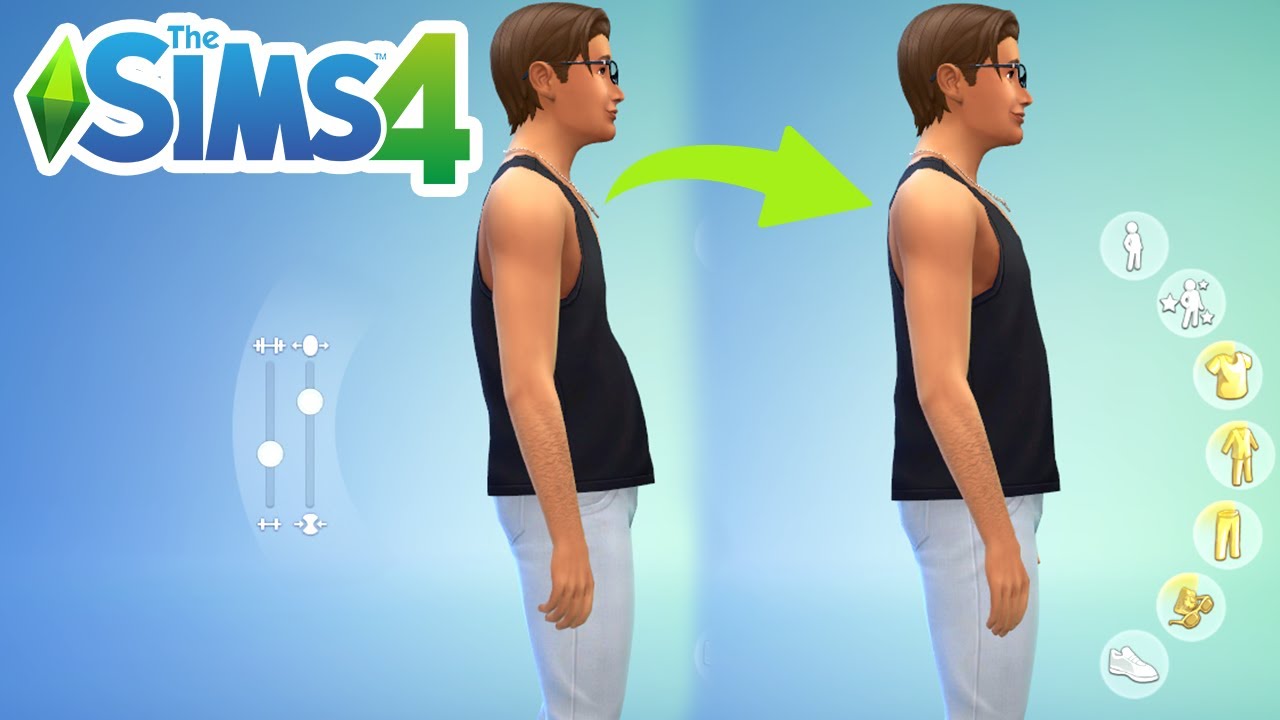 How To Change Your Sims Posture - The Sims 4 - YouTube