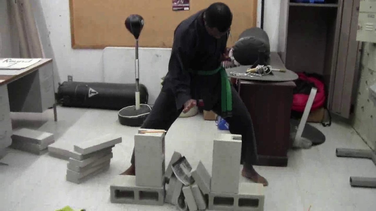 Victor Casey Brick Breaking - YouTube