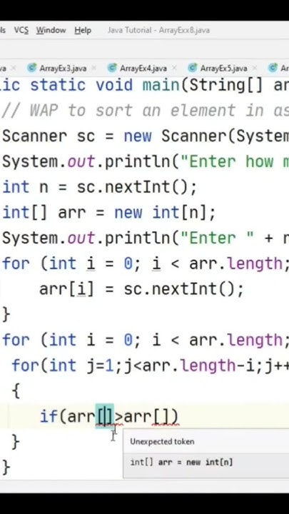 Bubble Sort In Java Trending Viralvideo Viral Shortsfeed Youtubeshorts Datastructures