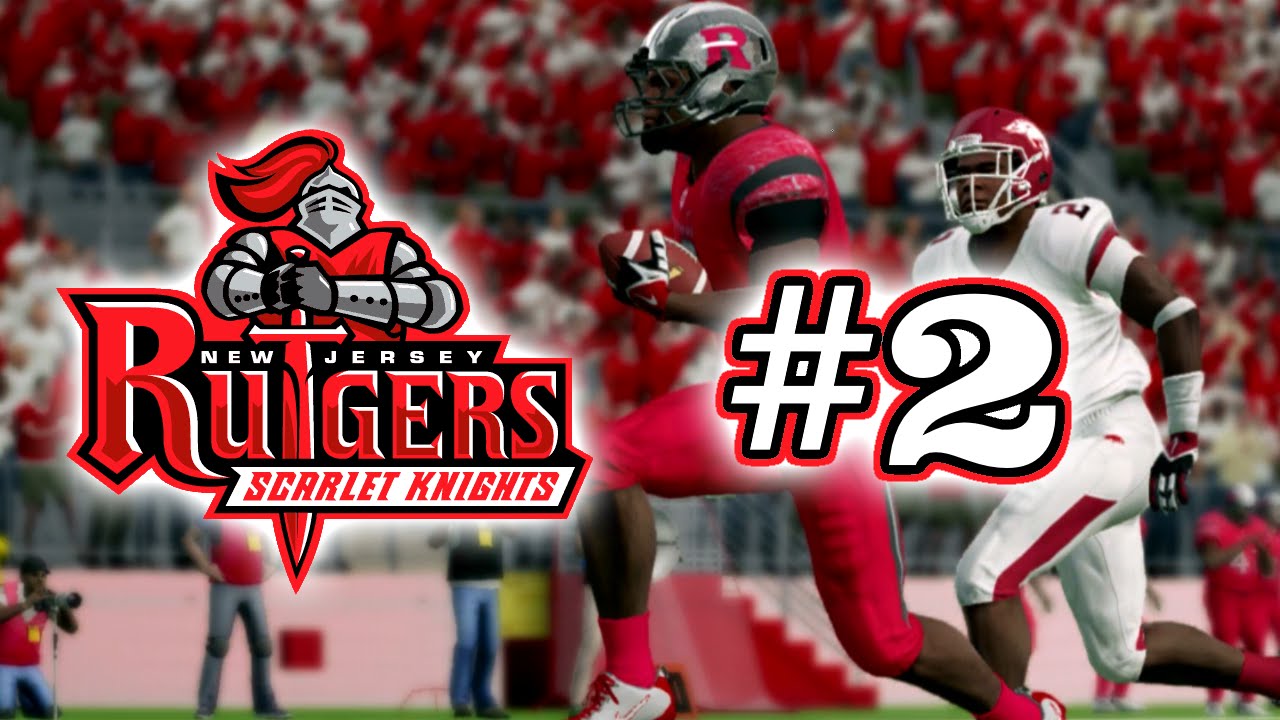 Rutgers Dynasty: Game 1 vs. #20 Arkansas [Season 1] NCAA Football 14 ...