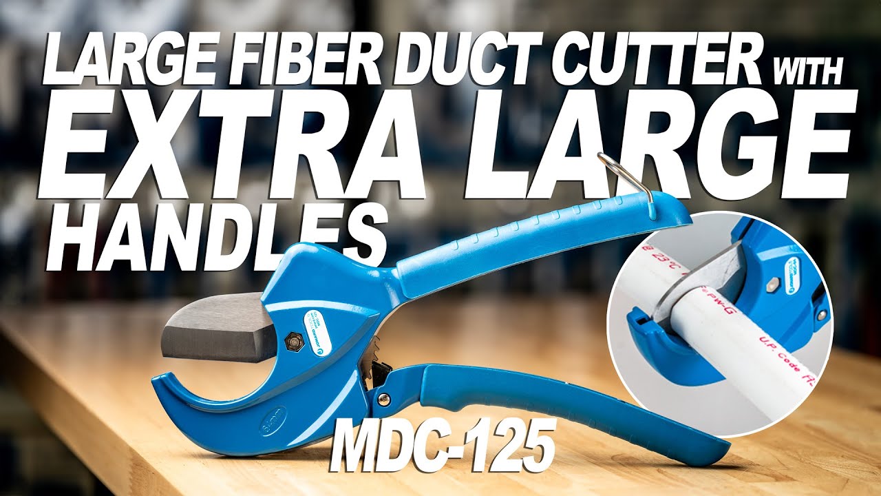 Jonard Tools Large Fiber Duct Cutter with Extra Long Handles (MDC-125 ...