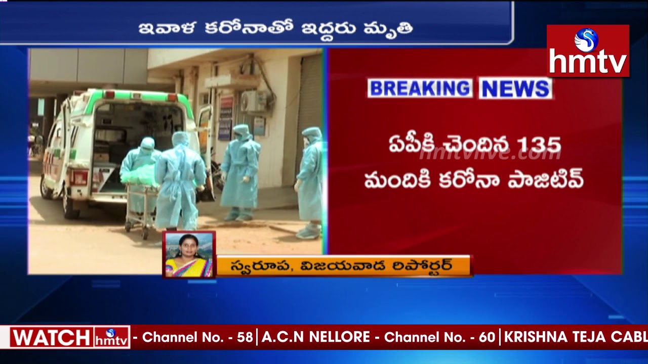 2 Corona Deaths,182 New Corona Cases Registered in AP ,number Rise to ...