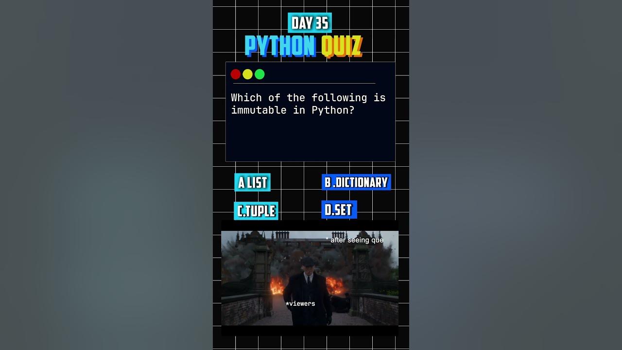 Day 35 Of Python Programing Question 🐍💻 Python Pythonprogramming