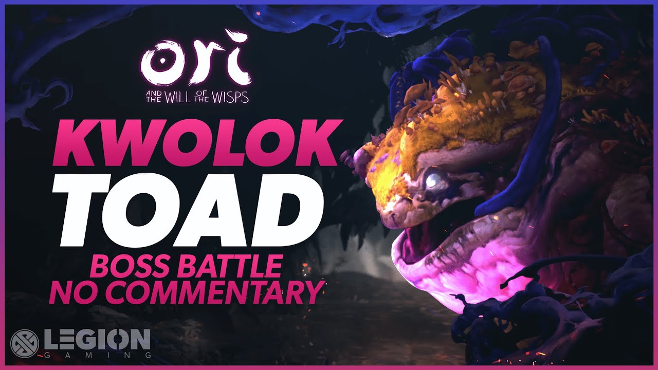 Kwolok Boss Fight | Ori and the Will of the Wisps | No Commentary - YouTube