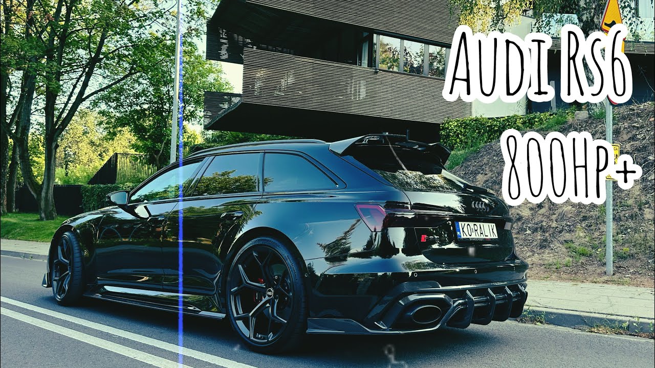 AUDI RS6 800hp+ ZACZYNAMY GRUBO OD PONIEDZIAŁKU - YouTube