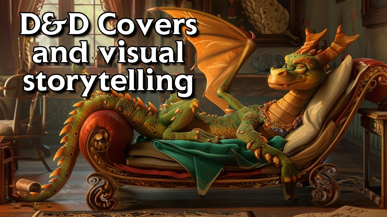 #DnD Covers, Visual Storytelling & Selling theGame - YouTube