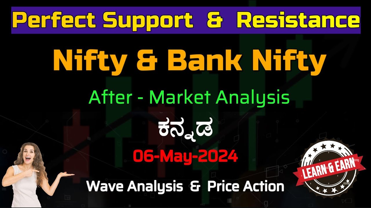 POST MARKET ANALYSIS | 06 MAY 24 | NIFTY | BANK NIFTY | KANNADA | WaveTrader Kannada - YouTube