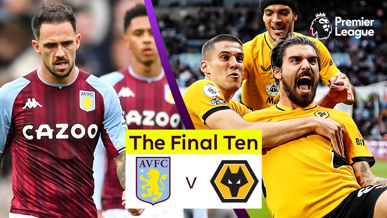 Late Neves Free-kick Completes Comeback! | Aston Villa 2-3 Wolves ...