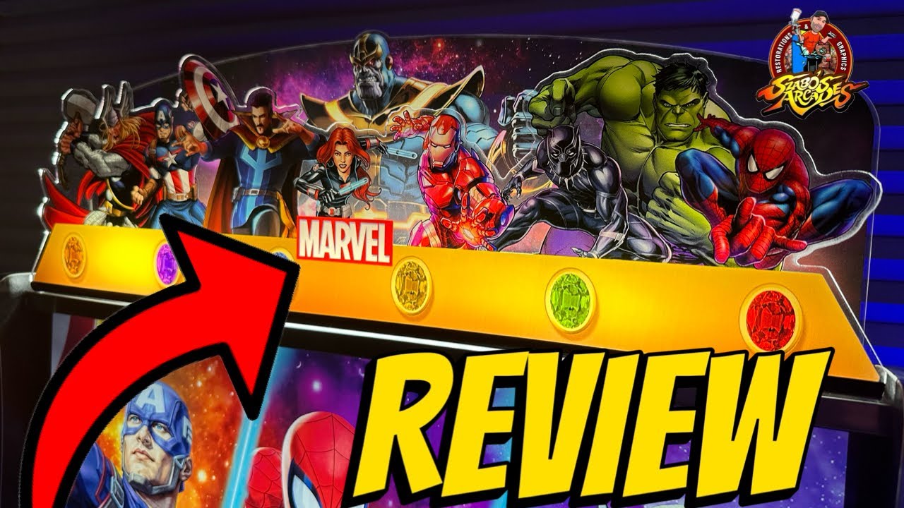 Arcade1up Marvel Pinball Topper Unboxing & Review - Szabo’s Arcades ...