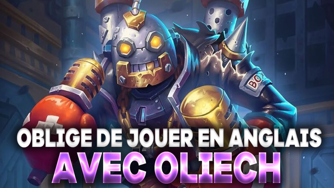 OBLIGATION DE JOUER EN ANGLAIS AVEC OLIECH | Maverick Hearthstone ...