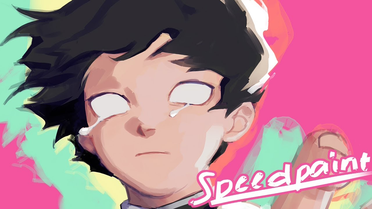mob 100 percent speedpaint - YouTube