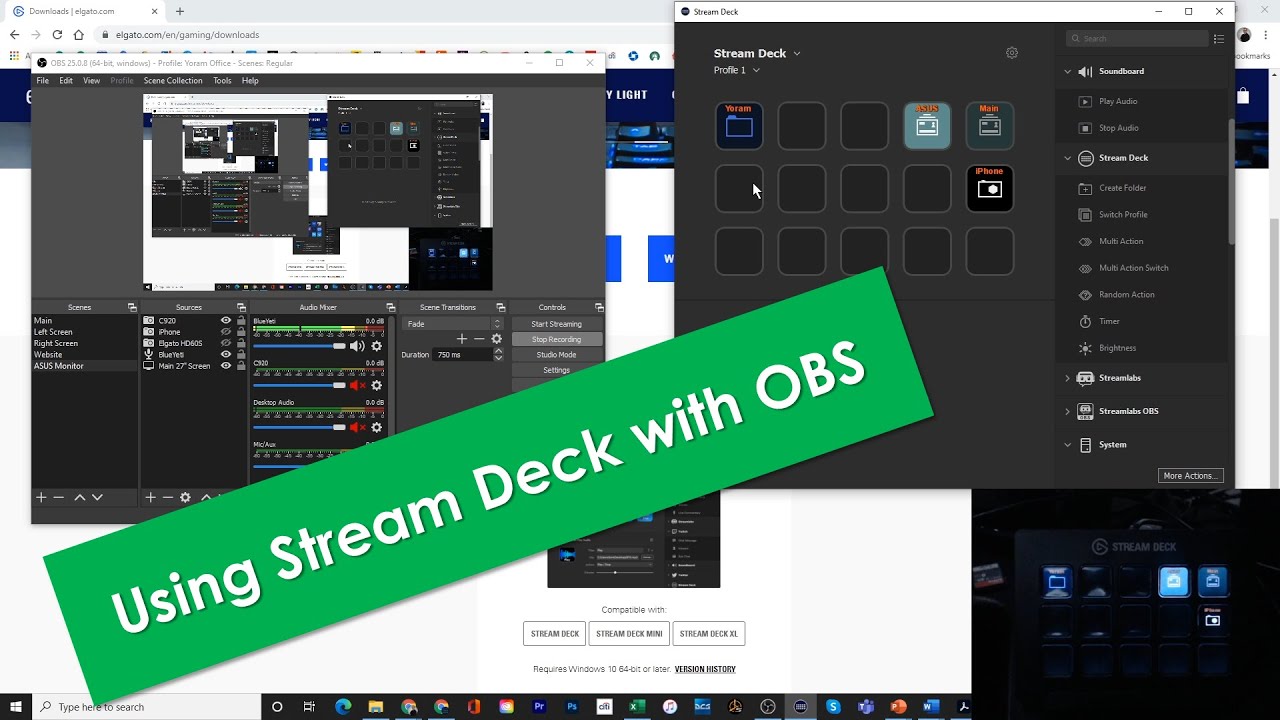 Streamdeck Obs