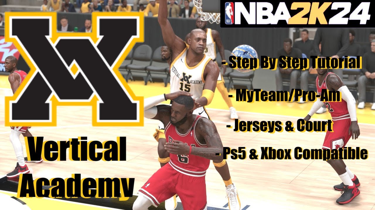 NBA 2k24 - Best MyTeam/Pro-Am Jerseys - Vertical Academy - YouTube