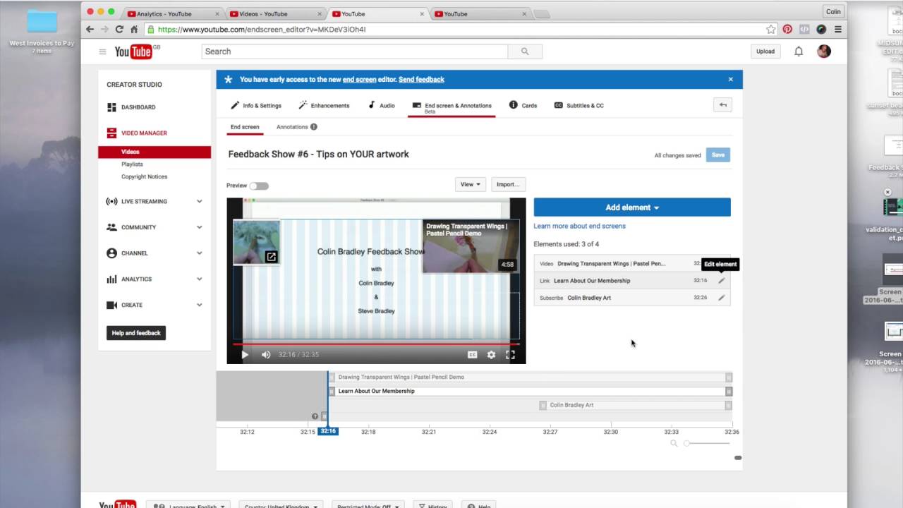 New YouTube End Screen Tutorial [Beta Access] - YouTube