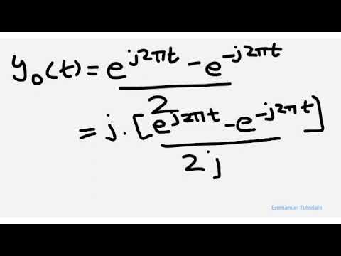 Find even and odd components of the signal x(t)=e^(j2πt) exponential signal eg. # ...