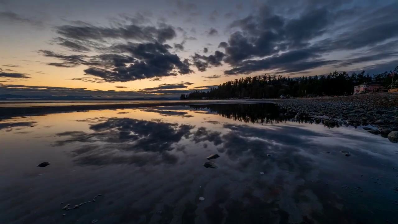 Serene Music and Sunset Loop - YouTube