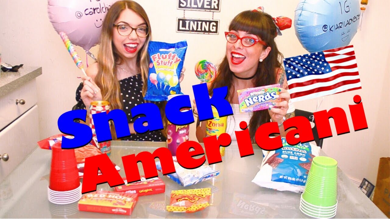 Assaggi Snack Americani Challenge!! - YouTube