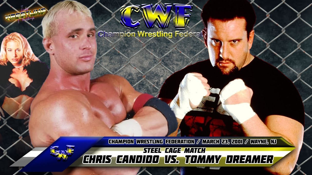Chris Candido w/ Sunny vs. Tommy Dreamer: Cage Match - Champion ...