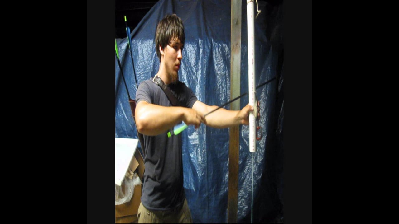 An interesting archery training device - YouTube