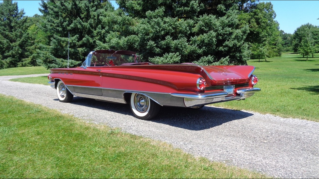 1960 Buick Electra 225 Convertible in Titian Red Poly & Ride on My Car ...