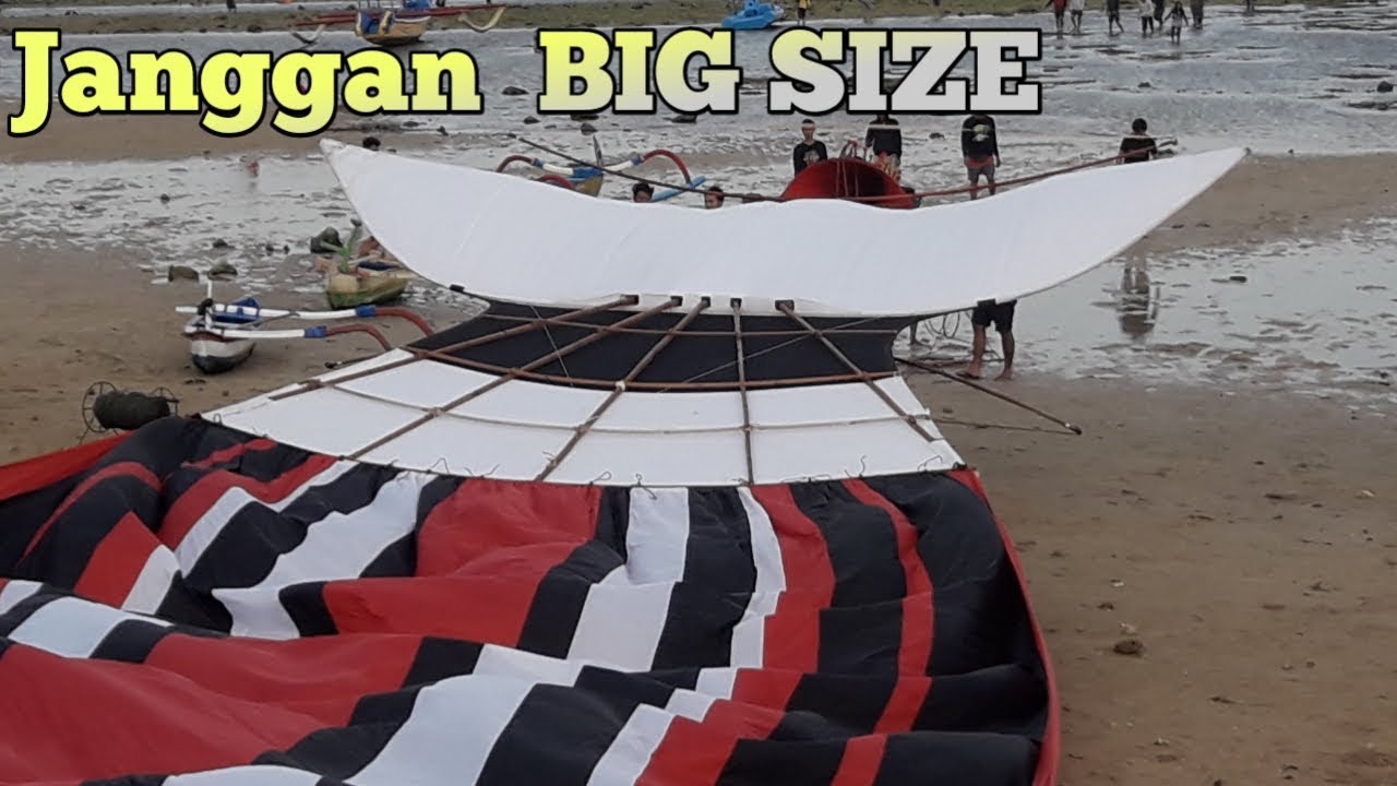 Layangan Janggan BIG SIZE Paling Wow.!! - YouTube