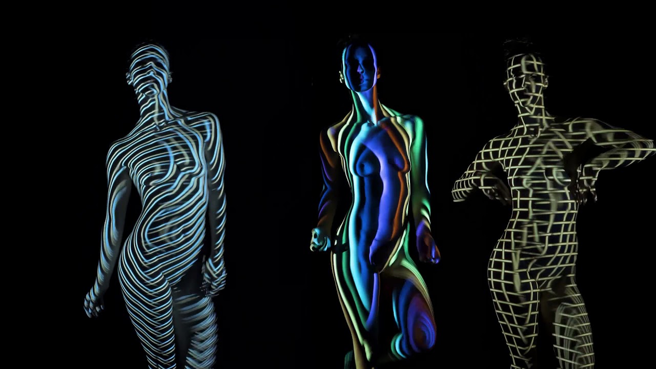 Body Projection - Exhibition video 2018 - YouTube