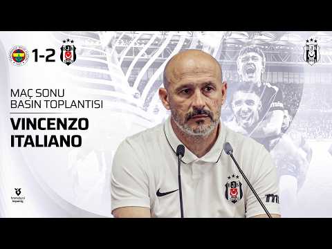 Teknik Direktörümüz Vincenzo Italiano'nun Fenerbahçe Maç Sonu Basın Toplantısı