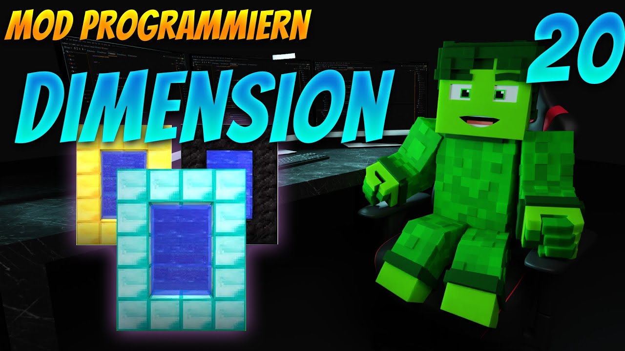 Dimension Erstellen💻 Mod Programmieren🌏 Minecraft mod. 📪20. - YouTube