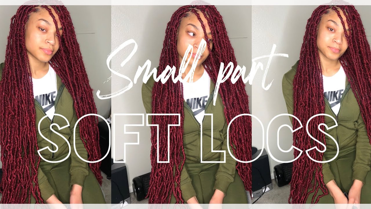Updated Small part soft locs tutorial (super full) 😍 - YouTube