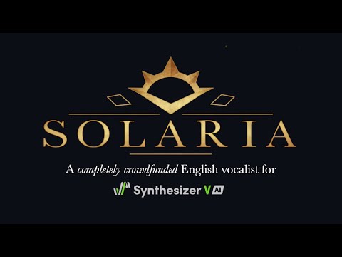Thank You for Supporting Synthesizer V SOLARIA - YouTube