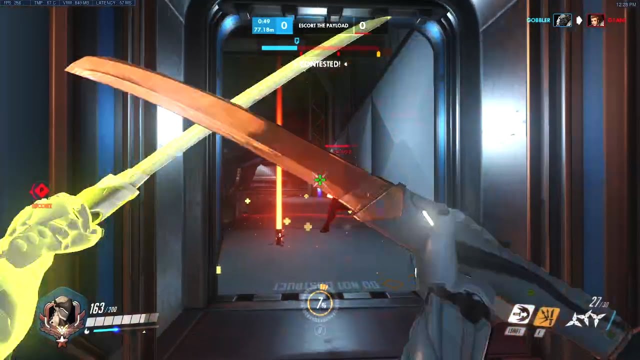 Necros Sick Nano Genji - POTG! [ Overwatch Season 32 Top 500 ] - YouTube