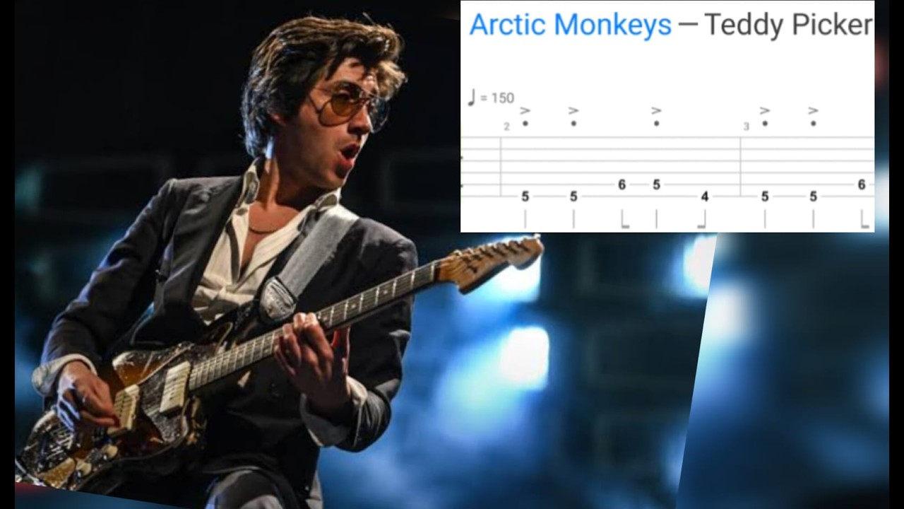 Arctic Monkeys Teddy Picker Guitar Backingtrack & Tab (Alex Turner ...