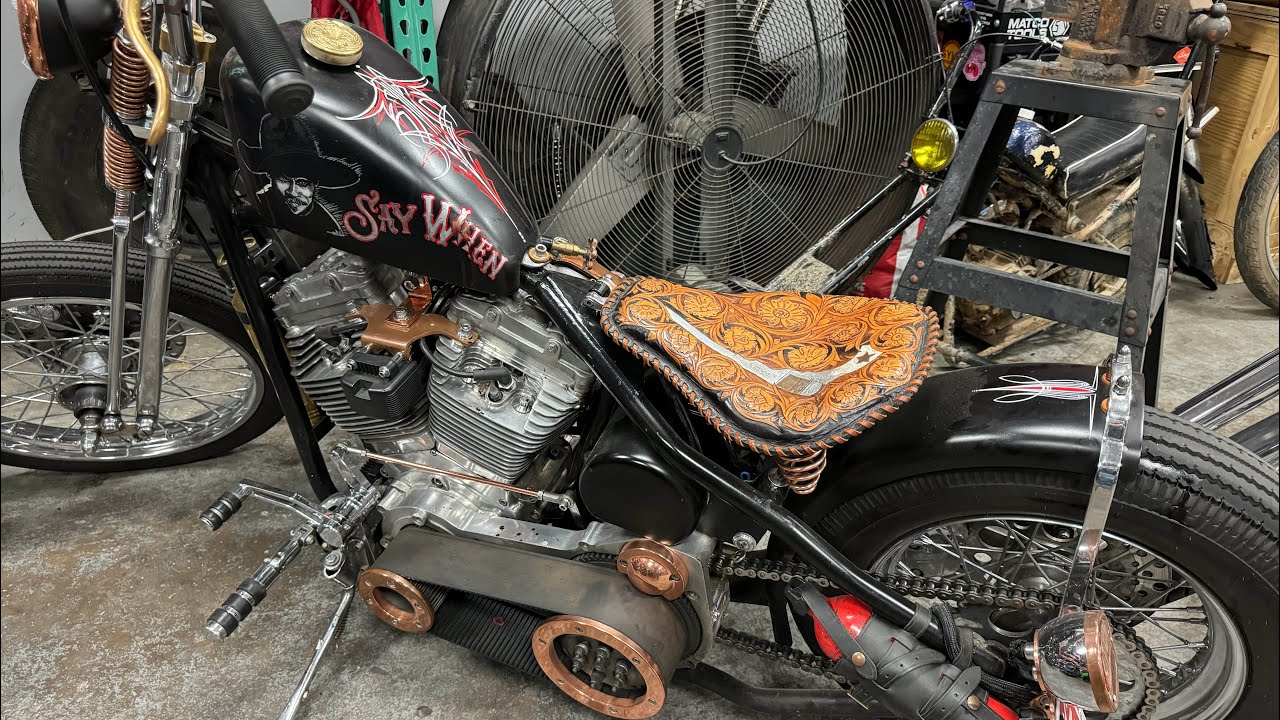 Custom Built Harley by Eric at Destroyer Garage #motorcycle # ...