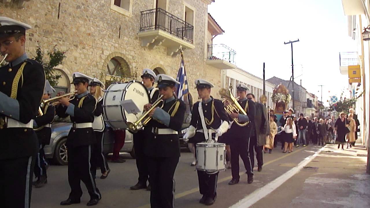 Εορτη του Αγιου Νικολαου στην Μεθωνη - YouTube